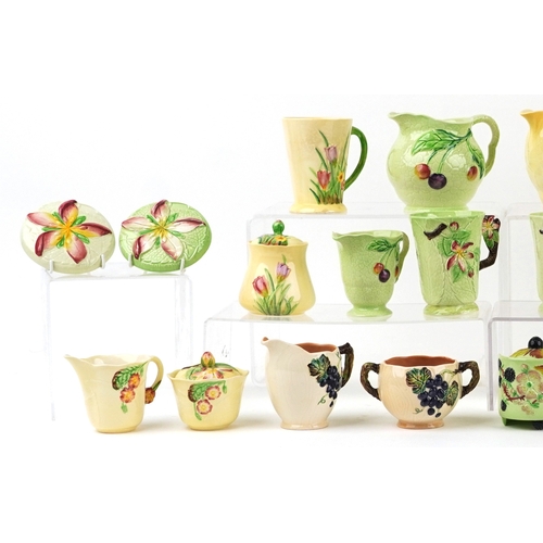 Carlton Ware, a collection of Art Deco pottery including the patterns ...