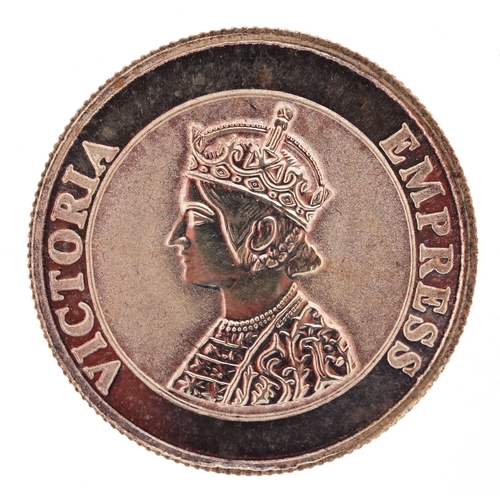A .999 fine silver commemorative Victoria Empress coin, 32.5mm in ...