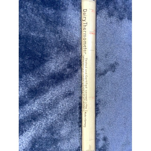 Antique German Cheese Diary Thermometer Great item Glass made, Perfect ...