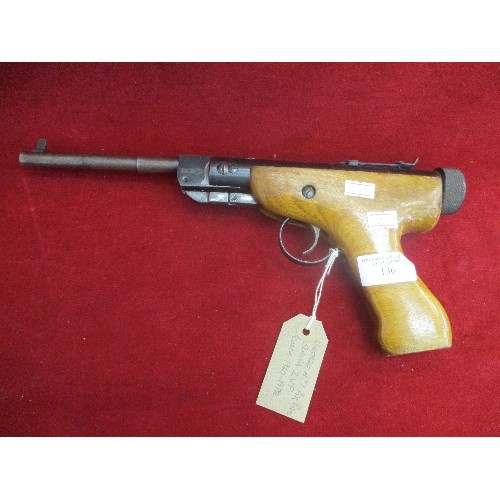 .177 AIR PISTOL SLAVIA ZVP MADE IN CZECHOSLOVAKIA