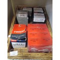 BASKET OF SCREWS & WALL PLUGS