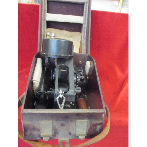 WW2 BUBBLE SEXTANT MARK IXA , AIR MINISTRY SERIAL NUMBER 4674/43 ...