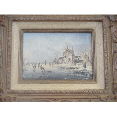 ANTON VAN DEN HOEVEN - PAIR OF MID 20TH CENTURY DUTCH SCHOOL OIL ...