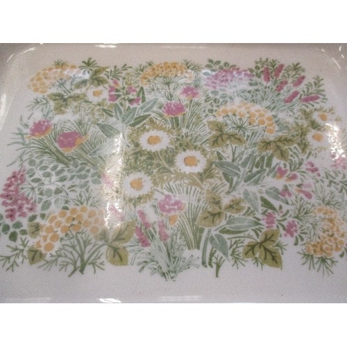 PORTMEIRION NATIONAL TRUST GARDEN HERBS OVEN TO TABLE WARE DISH ...