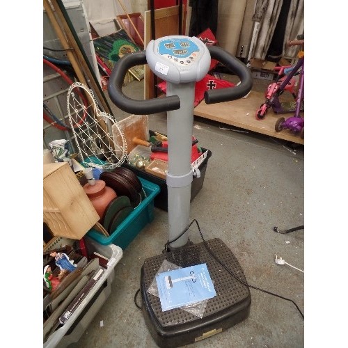 VIBRAPOWER MULTI-FUNCTION EXERCISE MACHINE. WITH INSTRUCTION MANUAL.