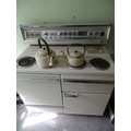 A 1960'S G.E.C. ELECTRIC RANGE COOKER, THE "CAVALCADE" - TOP OF THE ...