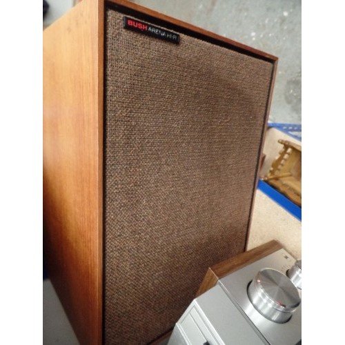 MID CENTURY HI FI SYSTEM - REALISTIC LAB-395, DIRECT DRIVE TURNTABLE ...