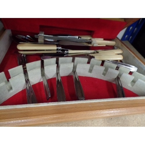 CANTEEN OF PART SET OF CUTLERY BY ARTHUR PRICE SHEFFIELD - INCLUDES ...