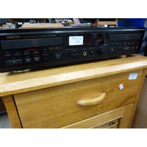 DENON CDR-W1500 CD RECORDER.