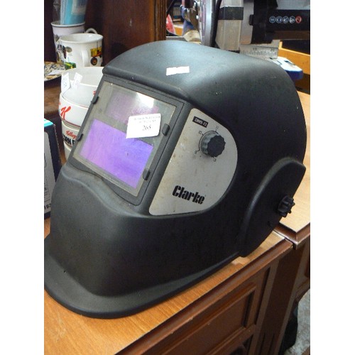 CLARKE WELDING MASK. DIN9-13