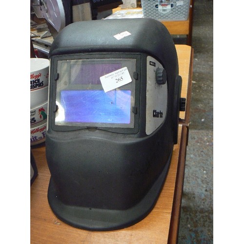 CLARKE WELDING MASK. DIN9-13