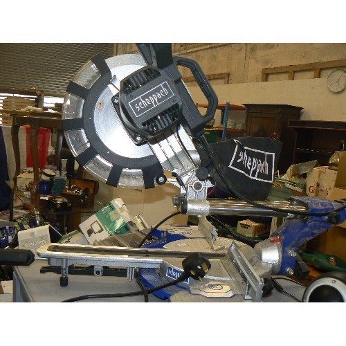 LARGE SCHEPPACH CIRCULAR CHOP SAW.