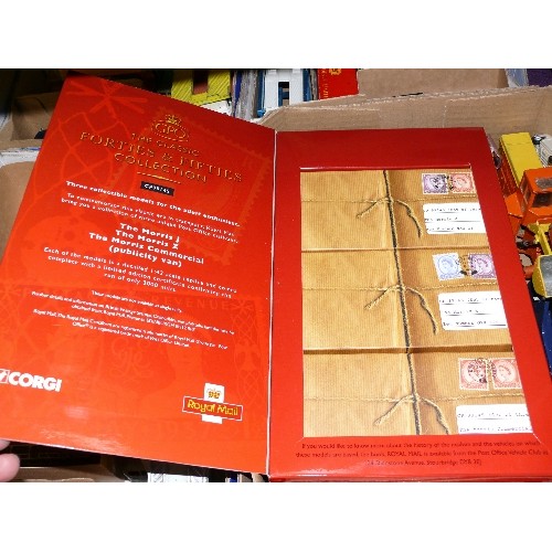 A BOXED SET OF GPO VEHICLES FROM THE FOURTIES AND FIFTIES BY CORGI ...