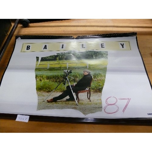 BAILEY '87 GLAMOUR CALENDAR - MADE FOR UNIPART.