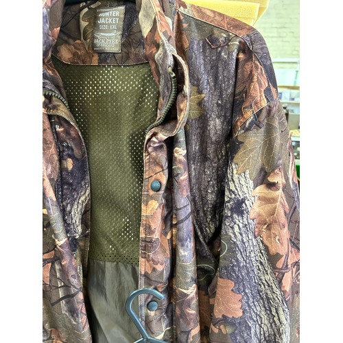 WATERPROOF AND BREATHABLE HUNTER JACKET AND TROUSERS SIZE XXL JACK PYKE ...