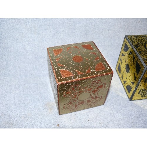 4 HELLRAISER PINHEAD PUZZLE BOXES