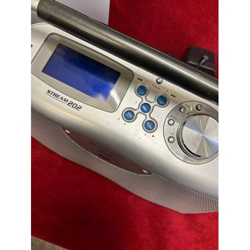 2 X DIGITAL RADIOS. ROBERTS WM-202 AND ELAN PURE DX40.
