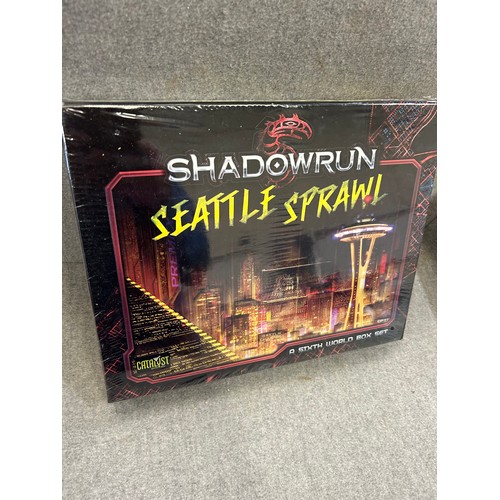 SHADOWRUN SEATTLE SPRAWL A SIXTH WORLD BOX SET NEW AND SEALED