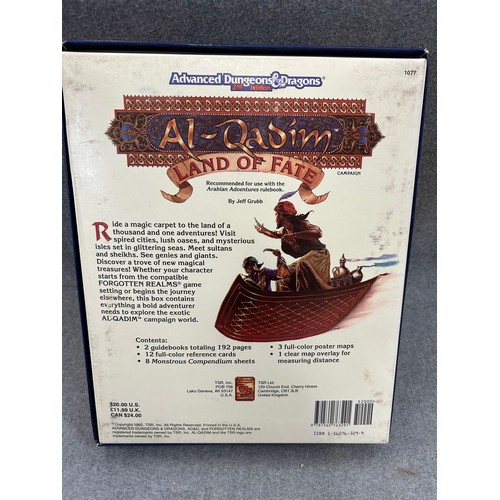 ADVANCED DUNGEONS & DRAGONS AL QADIM GAME LAND OF FATE