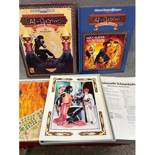 ADVANCED DUNGEONS & DRAGONS AL QADIM GAME ASSASSINS MOUNTAIN
