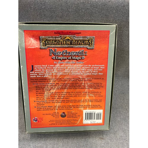ADVANCED DUNGEONS & DRAGONS FORGOTTEN REALMS GAME NETHERIL: EMPIRE OF MAGIC