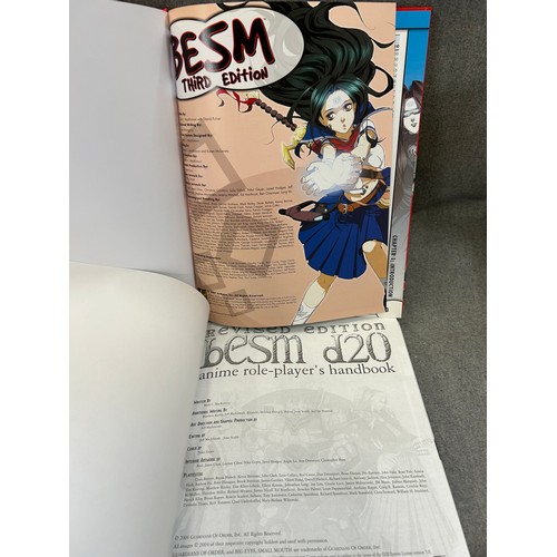 2 BIG EYES SMALL MOUTH BESM HARDBACK BOOKS ANIME ROLE PLAYER'S HANDBOOK ...