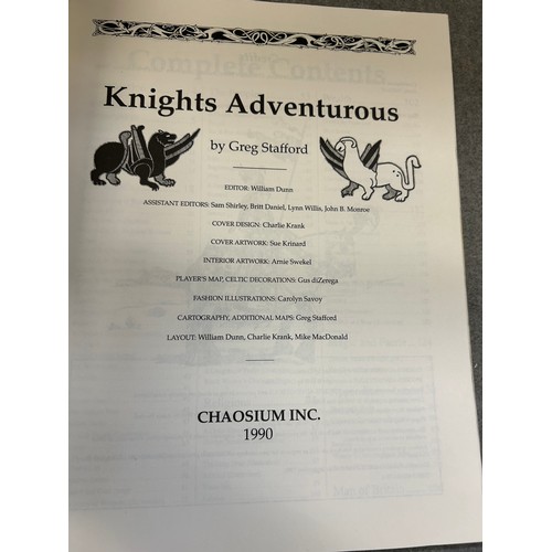 PENDRAGON ROLEPLAYING ADVENTURE BOOK KNIGHTS ADVENTURE