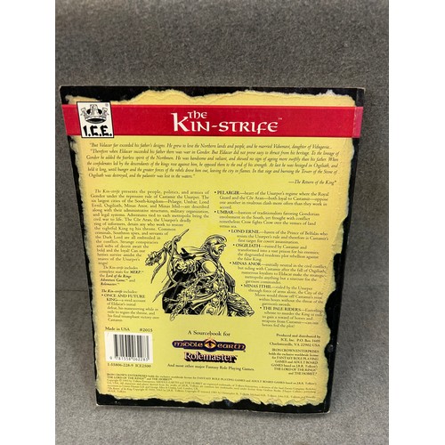MIDDLE EARTH SOURCEBOOK ROLE PLAYING BOOK THE KIN-STRIFE