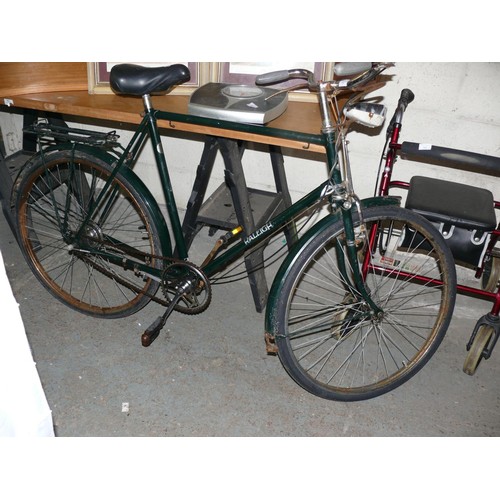 GENTS GREEN RALEIGH BIKE