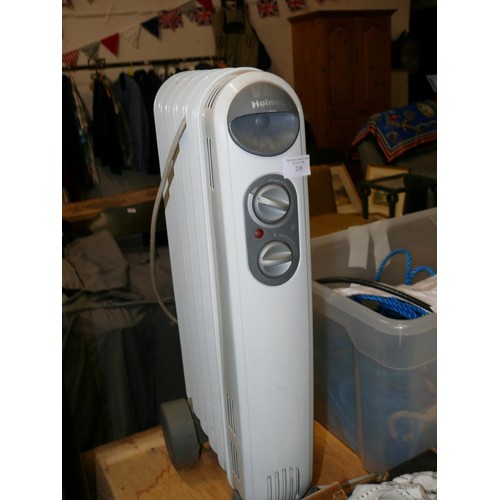 SMALL OIL FILLED RADIATOR BY HOLMES