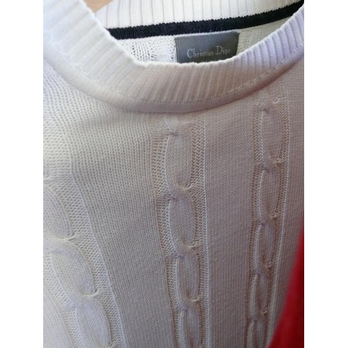 13 GENTS GOOD QUALITY JUMPERS, MANY CASHMERE TO INCLUDE HOUSE OF BRAUR ...