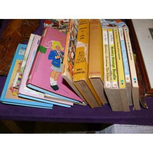 VINTAGE ENID BLYTON HARDBACK AND PAPERBACK BOOKS