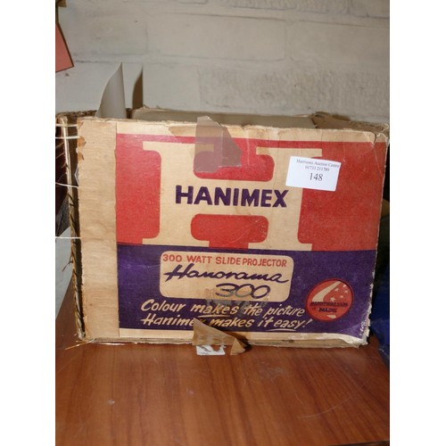 HANIMEX SLIDE PROJECTOR WITH ORIGINALBOX