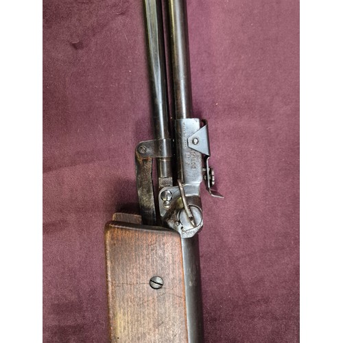 Vintage Relum Super Tornado .22 air rifle. Under lever design with ...