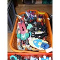CRATE OF TRANSFORMER TOYS