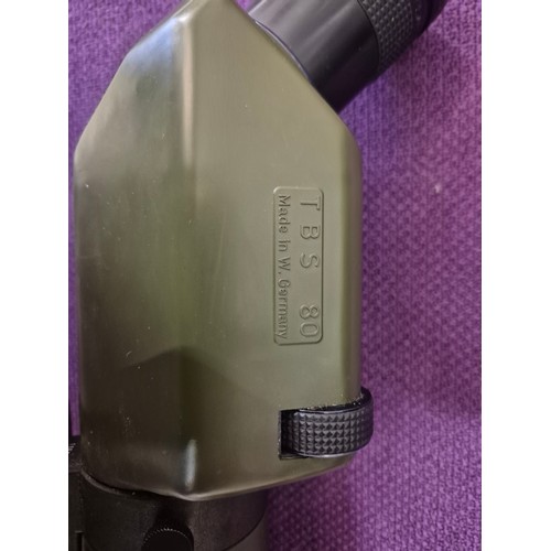 Optolyth TBS 80 spotting scope / telescope with 30x WW eyepiece WITH ...