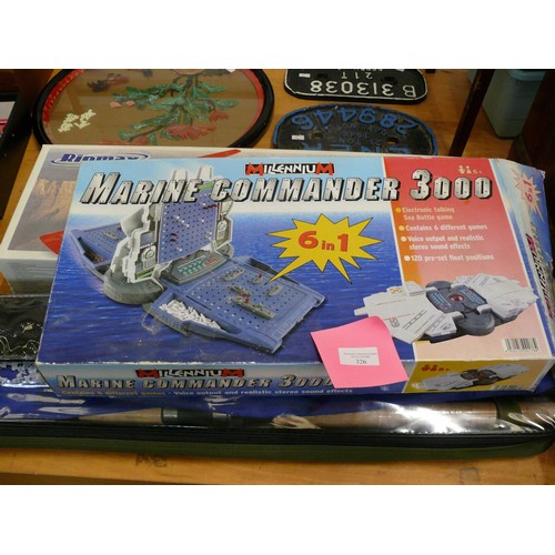 MILLENIUM MARINE COMMANDER 3000 - CONTAINS 6 DIFFERENT GAMES WITH VOICE ...