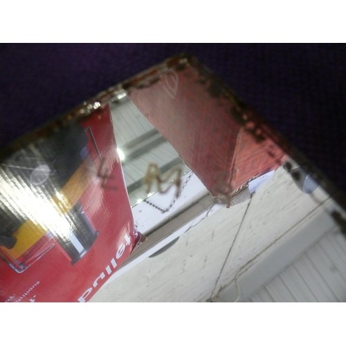 VINTAGE LMS RAILWAY MIRROR