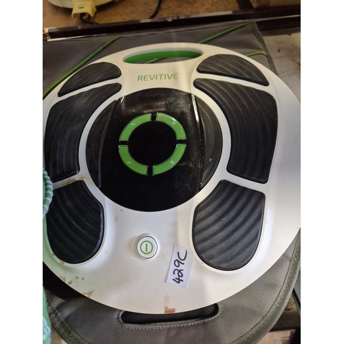 REVITIVE FOOT PLATE WITH BLANKET AND A MAGNETIC THERAPY SYSTEM