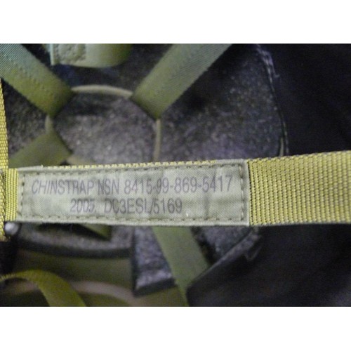 MILITARY FLYING? TANK COMMANDER? HELMET WITH LINING & STRAPS