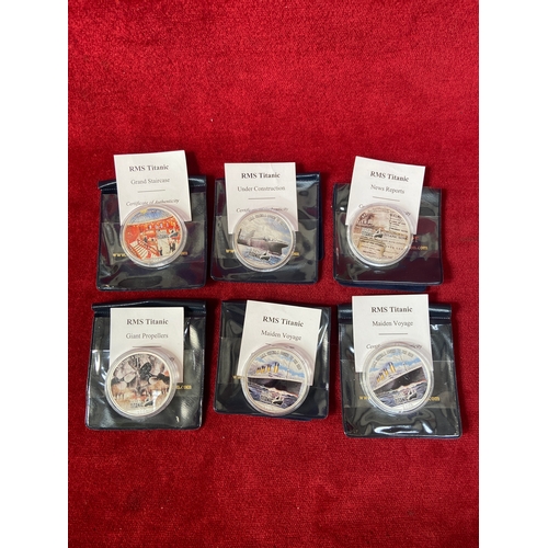 Coins - The RMS Titanic Silver Coin collection. 13x USA 1oz .999 silver ...