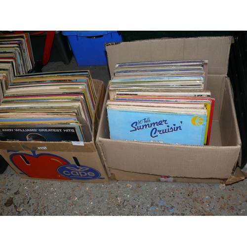 2 LARGE BOXES OF LP RECORDS