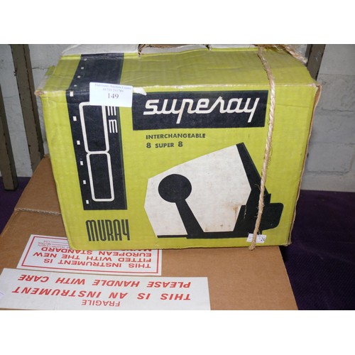 VINTAGE MURPHY 8MM PROJECTOR PLUS A GNOME PHOTOGRAPHIC SPRITE MAGAZINE ...