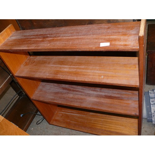 TEAK EFFECT BOOK SHELF