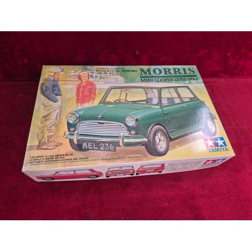 Tamiya plastic model kit for Morris Mini Cooper 1275Sd Mk 1. Sealed ...