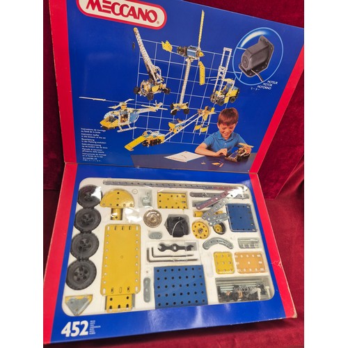 Two boxes of Meccano all as new & complete in original boxes to include ...
