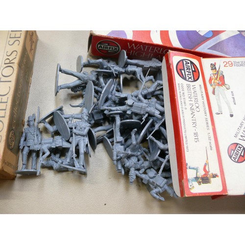 Airfix military history series scale figures in boxes, including 32nd ...