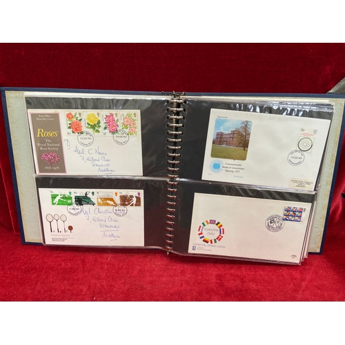 First Day Cover Album of x60 different 1st Day Covers, 1949 - 2000.