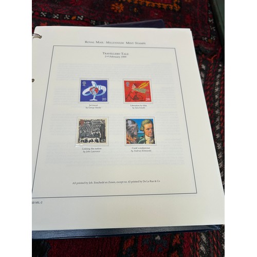 Four Royal Mail Stamp Albums from a serious philatelist inc :- Vol 1 ...