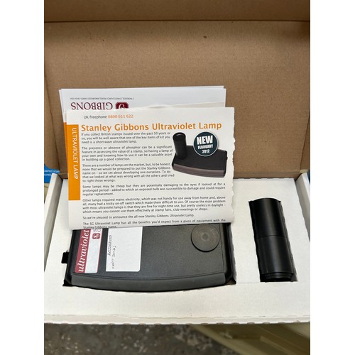 Stamp Collecting equipment including a Stanley Gibbons deluxe ...